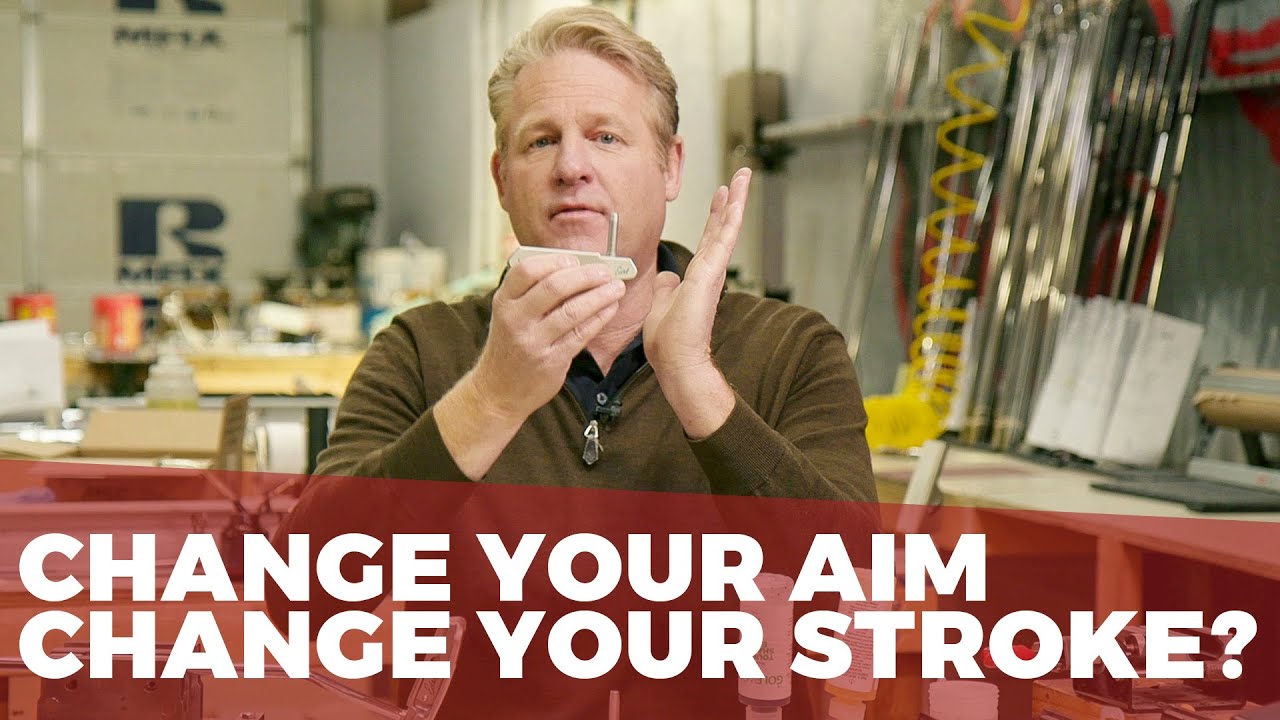If I change my aim will my putting stroke change? – Edel Golf